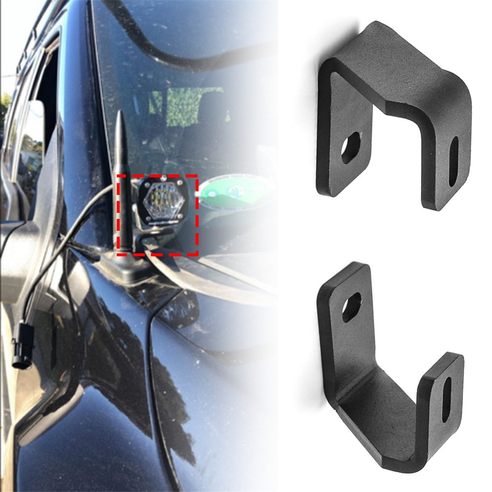 LH + RH Hood Ditch Mounting Bracket For 2017-2021 Ford F150 LED Light ...