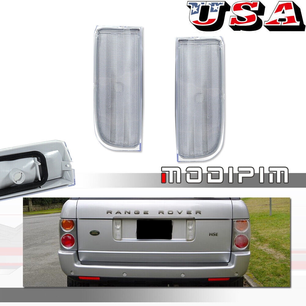 LH+RH Side Tailgate Reverse Backup Light Transparent Suitable for Range ...