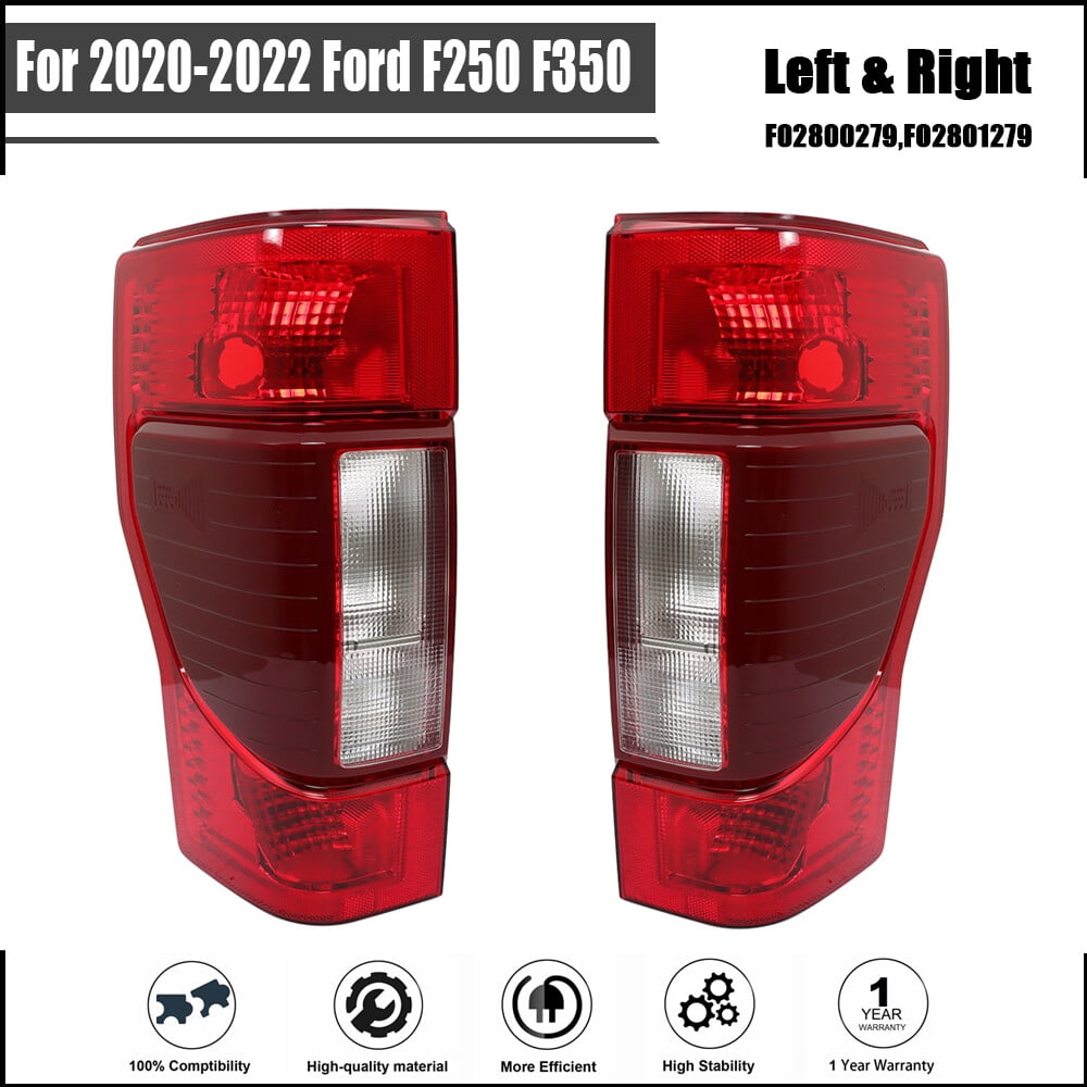 LH+RH Side With Blind Spot For 2020-2022 Ford F250 F350 Tail Light ...