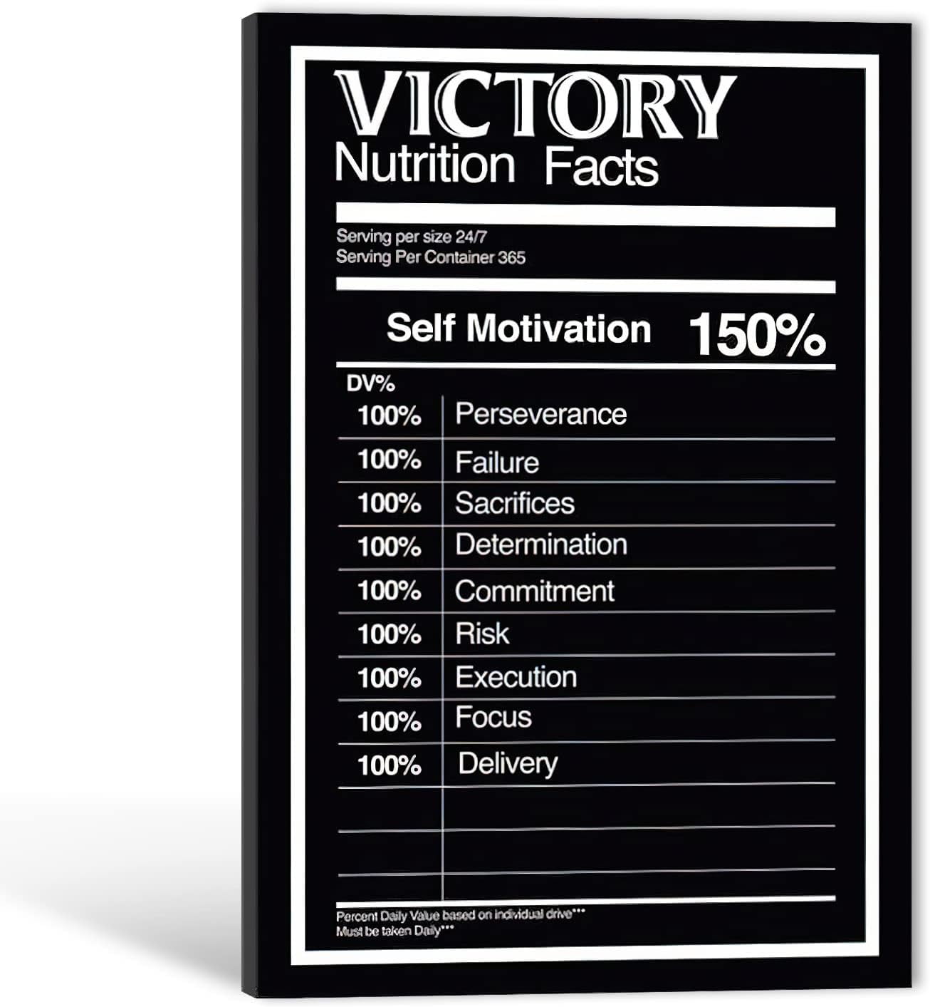 LH137HB-Inspirational Canvas Wall Art for Office - Motivational ...