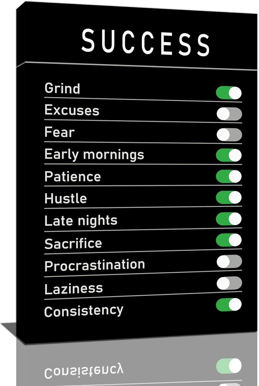 LH137HB-Motivational Wall Art for Office Inspirational Success Pictures ...