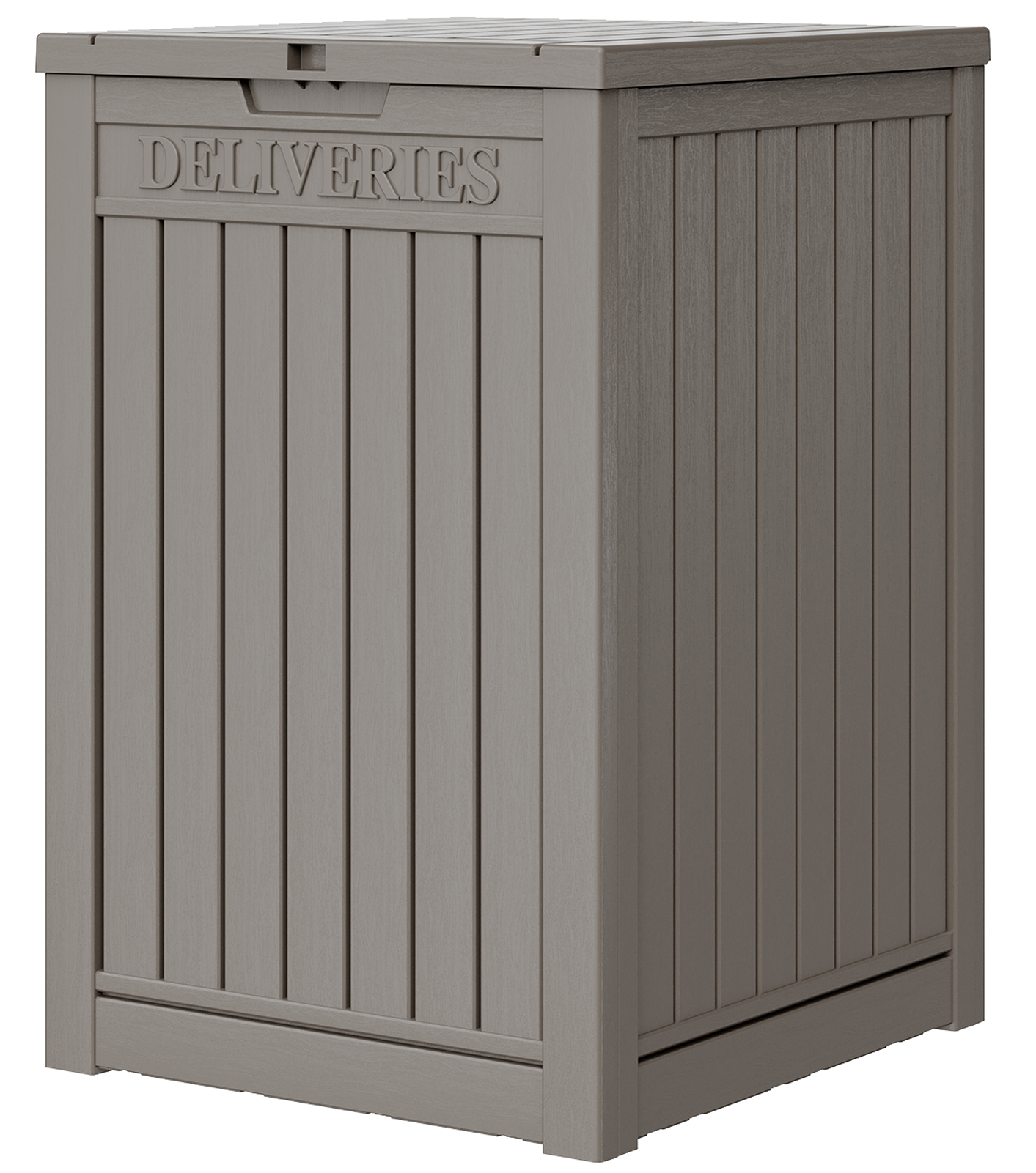 LHBcraft 48 Gallon Outdoor Locking Package Delivery Box, Secure ...