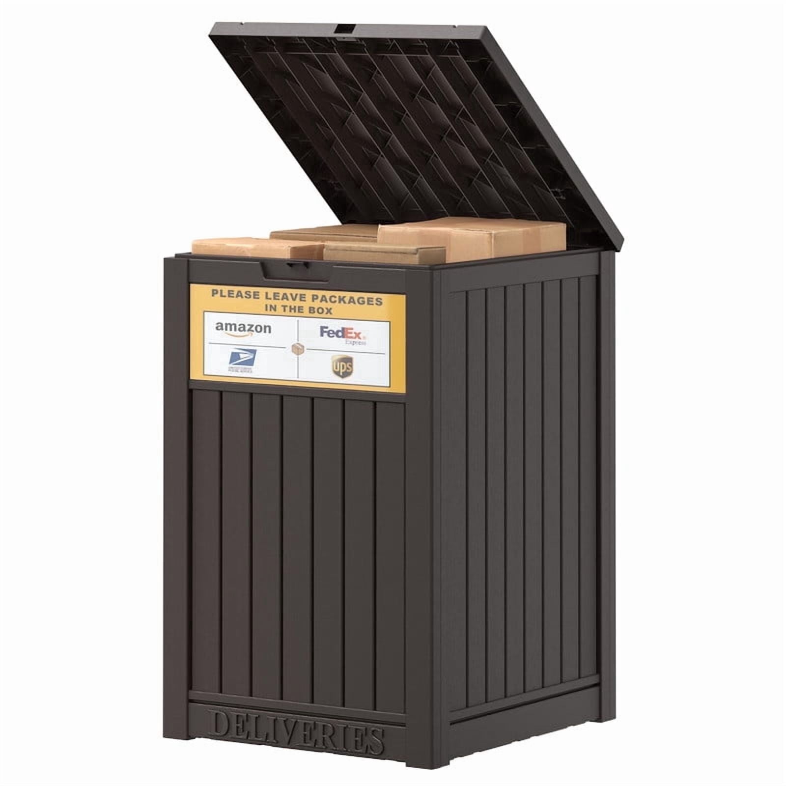 Bifanuo Package Delivery Box for Porch with Delivery Sign, Upgrade 48 ...