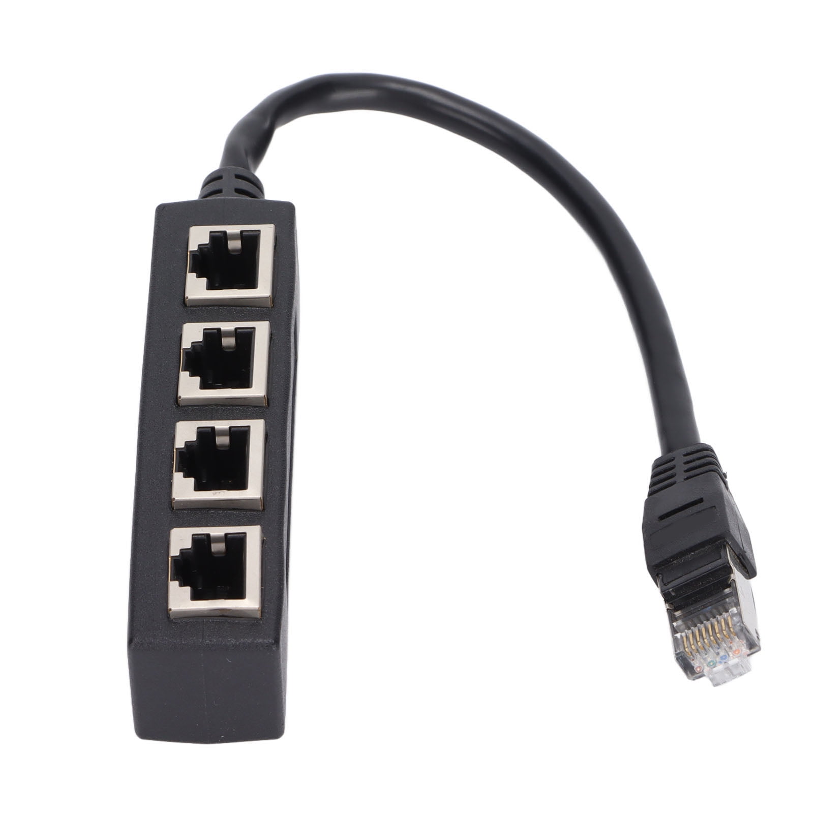 LHCER Ethernet Adapter,1 to 4 Port Cable Adapter,RJ45 Splitter Adapter ...
