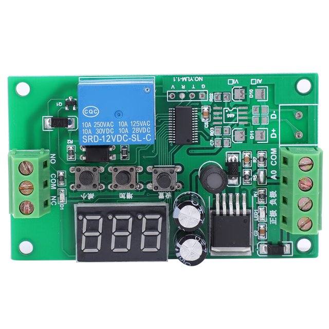 LHCER Relay Module,Current Detection Sensor Module Digital Display 4-20mA Relay Module Component ...