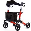 WalkMate Rollator Walker for Seniors with Cup Holder, Upgraded Thumb ...