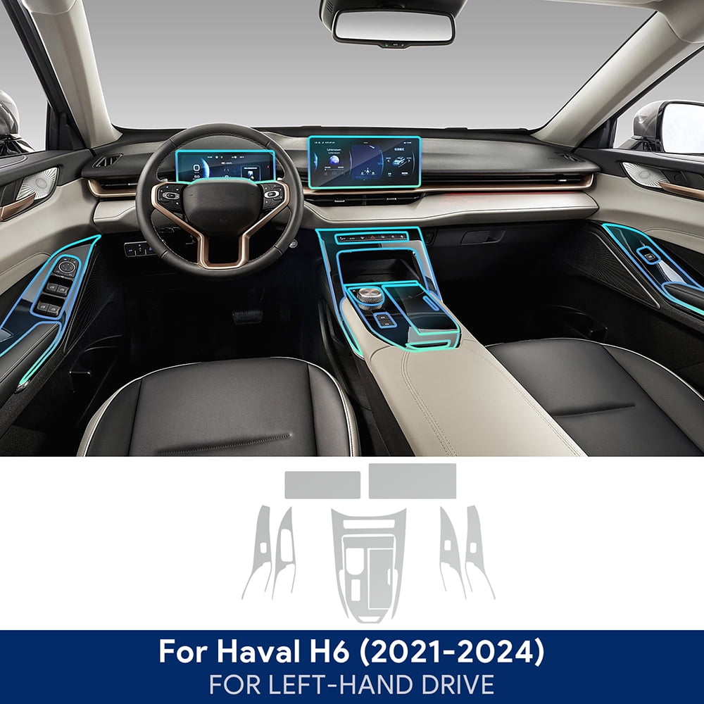 LHD for Haval H6 2021-2024 Car Center Console Navigation Dashboard Gear ...