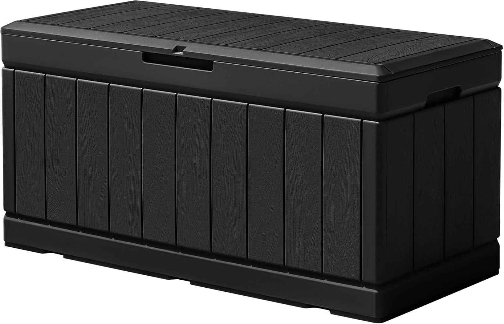LHHP Outdoor Storage Box 85 Gallon Resin Waterproof Deck Box Delivery ...