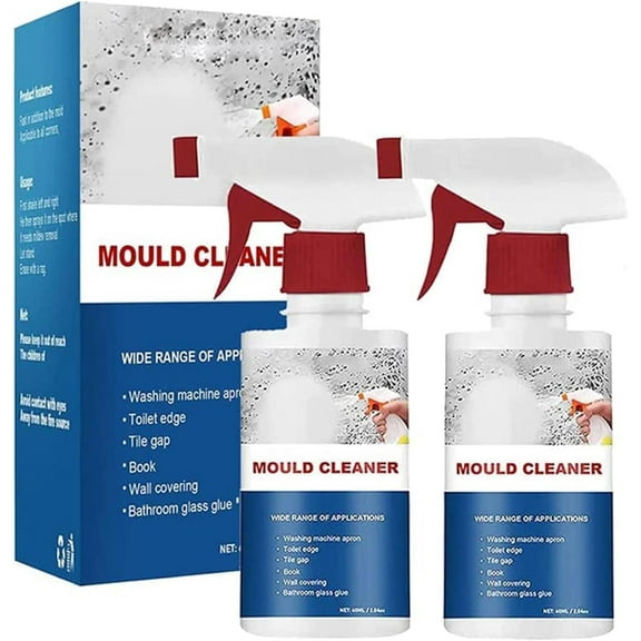 2Pc 240Ml Wall Mold Remover Spray,Wall Cleaner Spray,Highly Effective ...