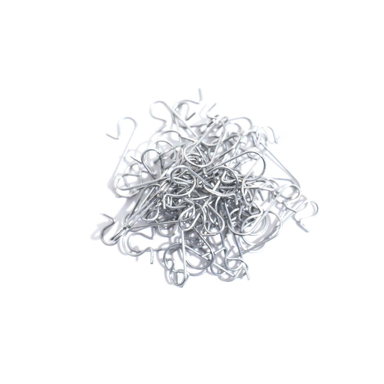 LHNFT 50Pcs Christmas Ornament Hooks, Heavy Duty S Shaped Ornament ...
