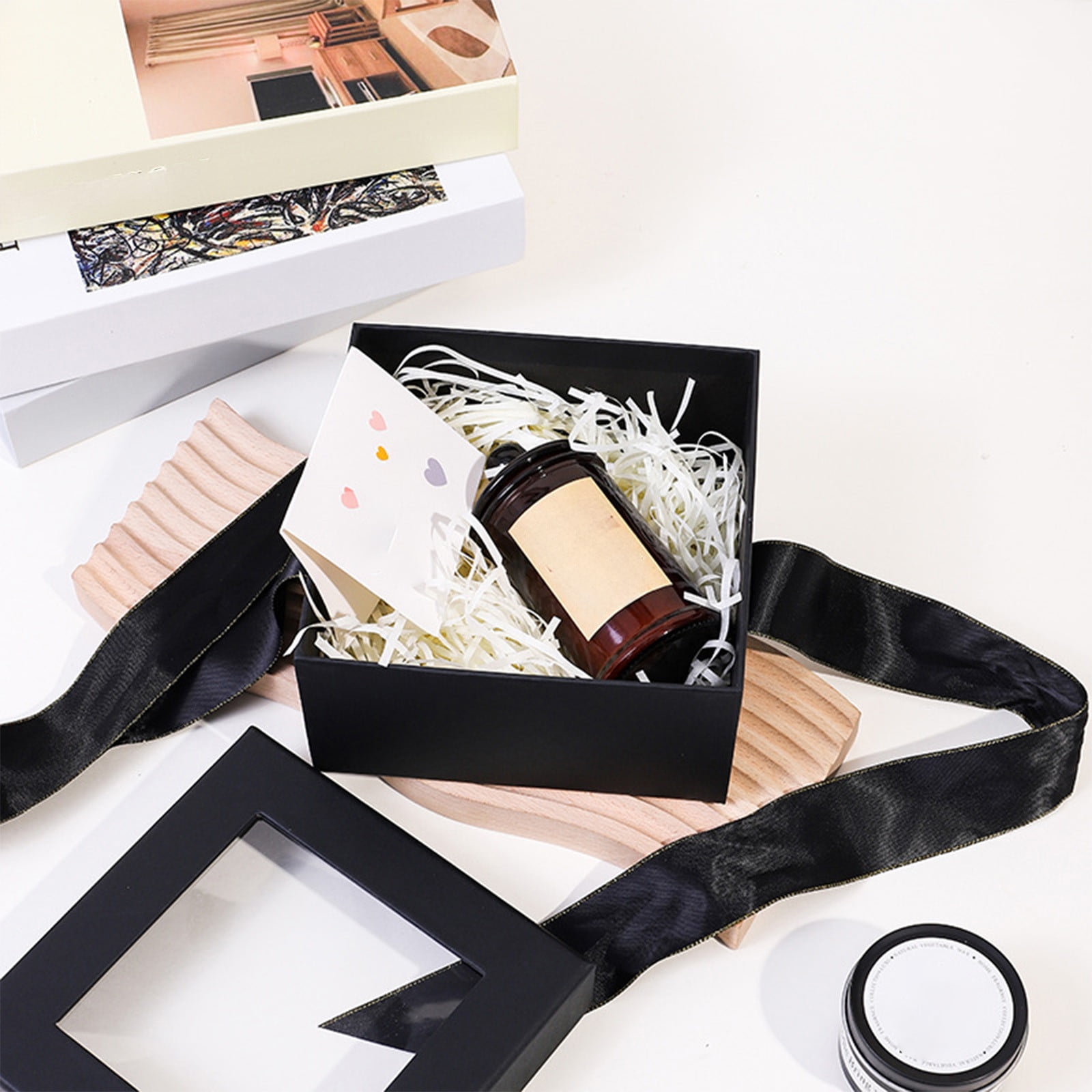 LHNFT 6 inch Valentine's Day Nested Gift Boxes with Lids Assorted Sizes ...