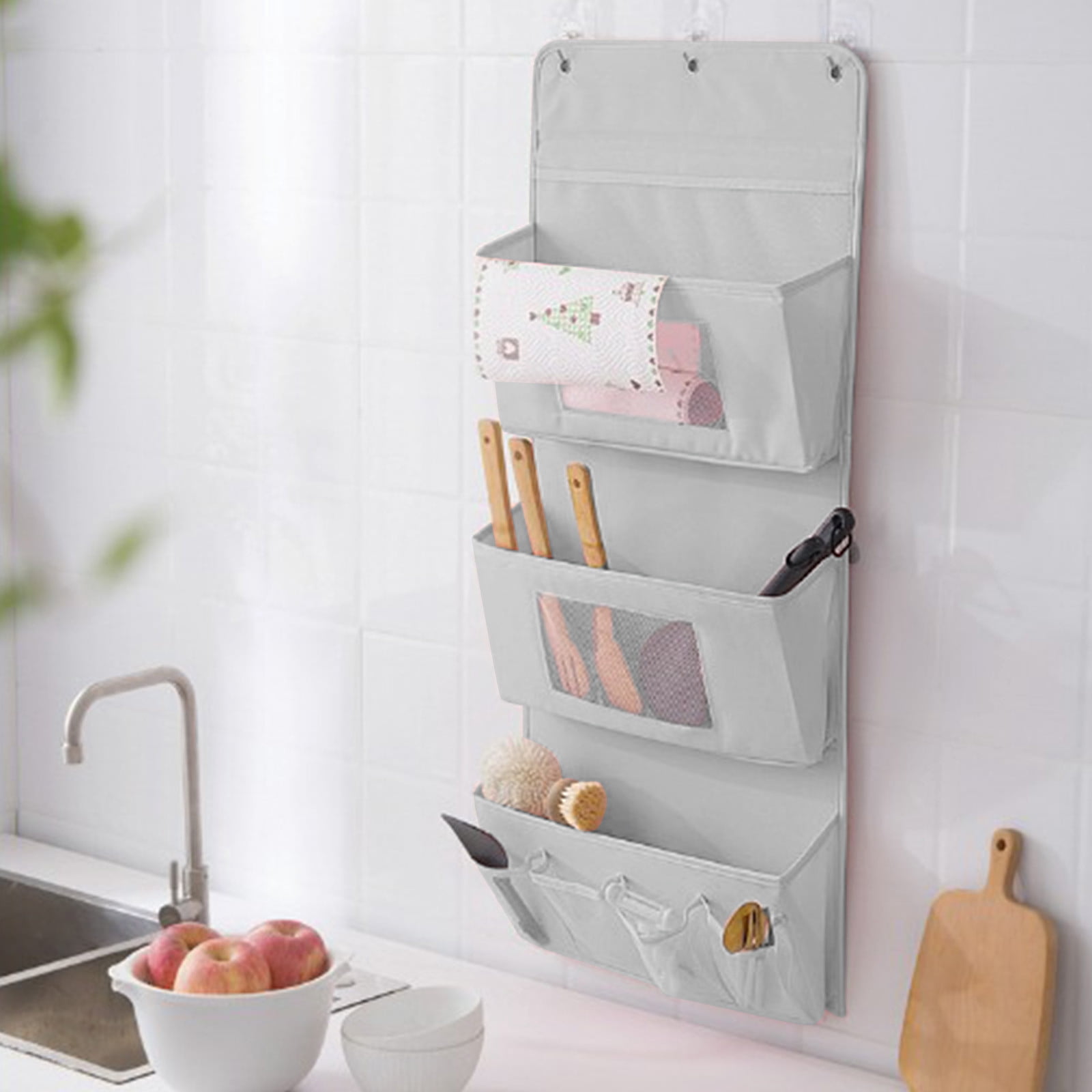 LHNFT Behind Door Wall Hanging Storage Bags, Back to School Supplies ...