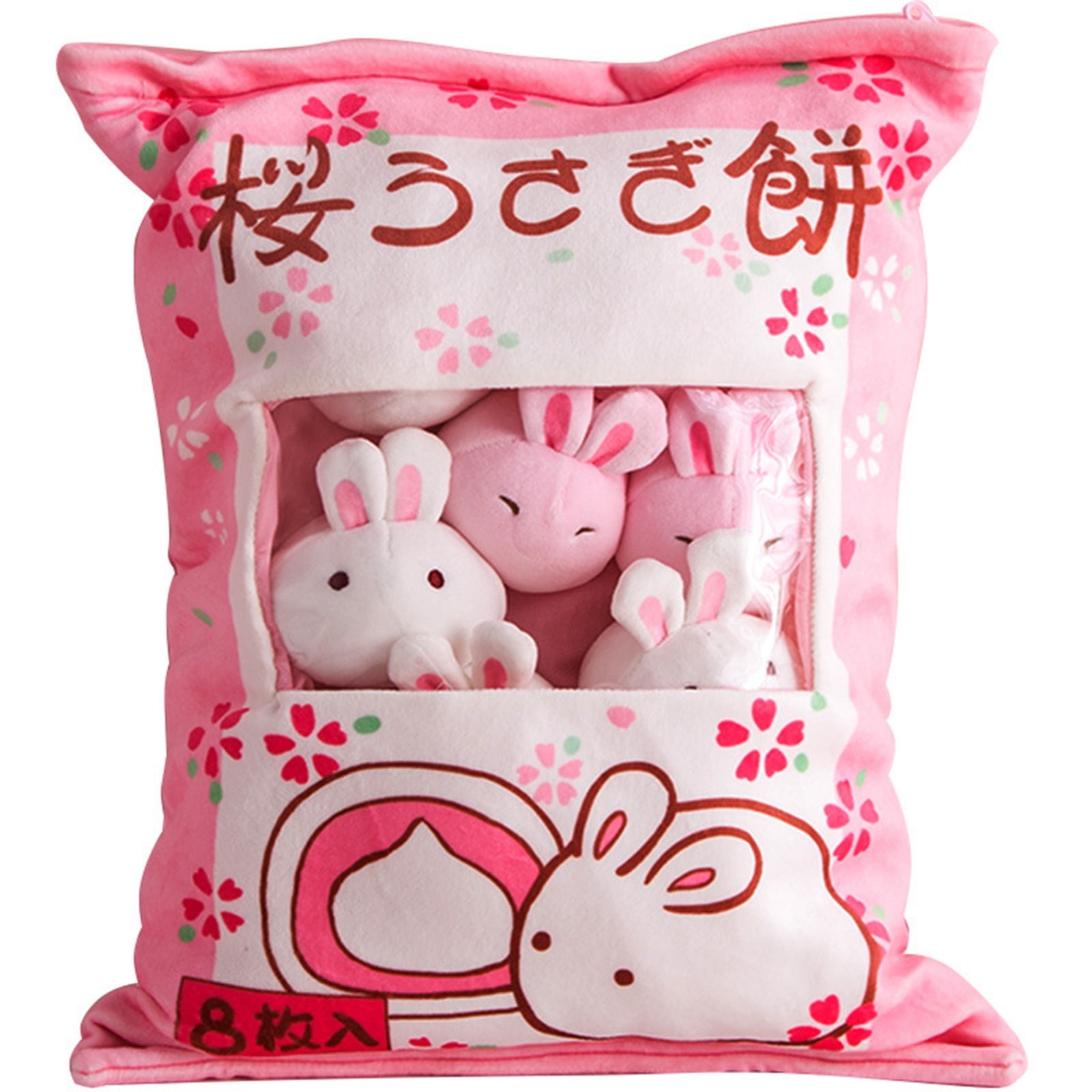 LHNFT Cute Plush Pillow Cushion Cute Snack Bag Pillow with Mini Soft ...