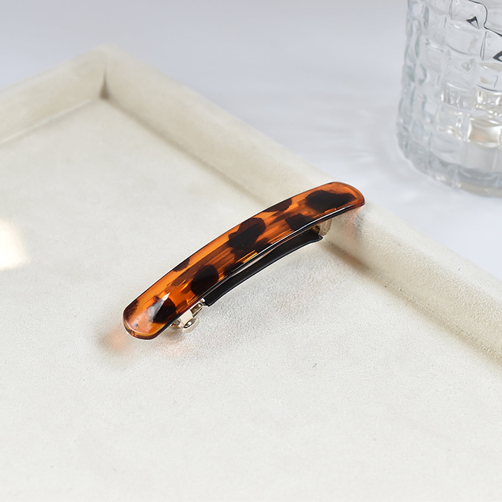 LHNFT Hair Barrettes for Women, 12 Colors Thick Medium Hair Barrette ...