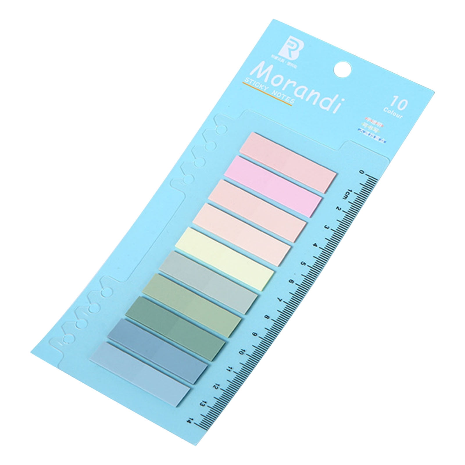 LHNFT Sticky Notes, Colorful Book Tabs, Transparent Tabs for Bible Tabs ...