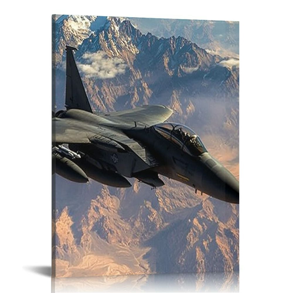 LHONGY Airplane Decor Aviation Decor Poster Fighter Jet Poster Airplane ...