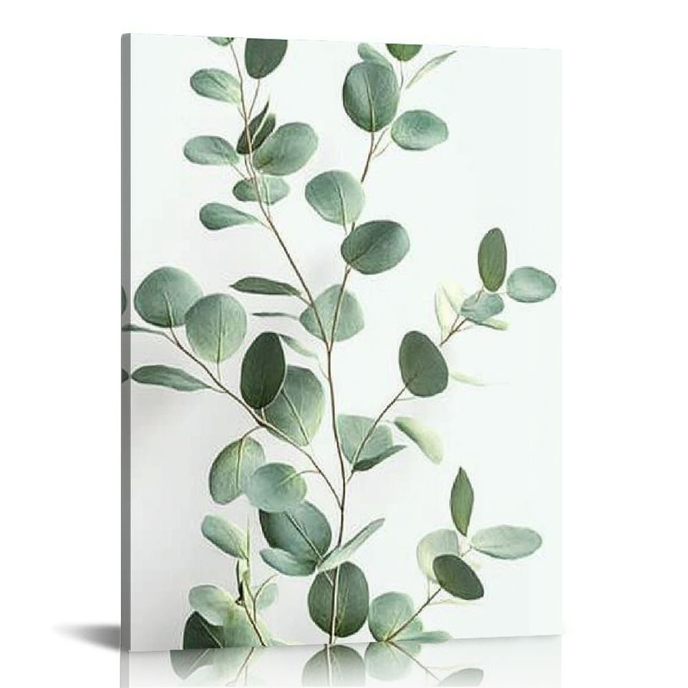 LHONGY Botanical Plant Wall Art Decor Prints Sign Large Bathroom ...