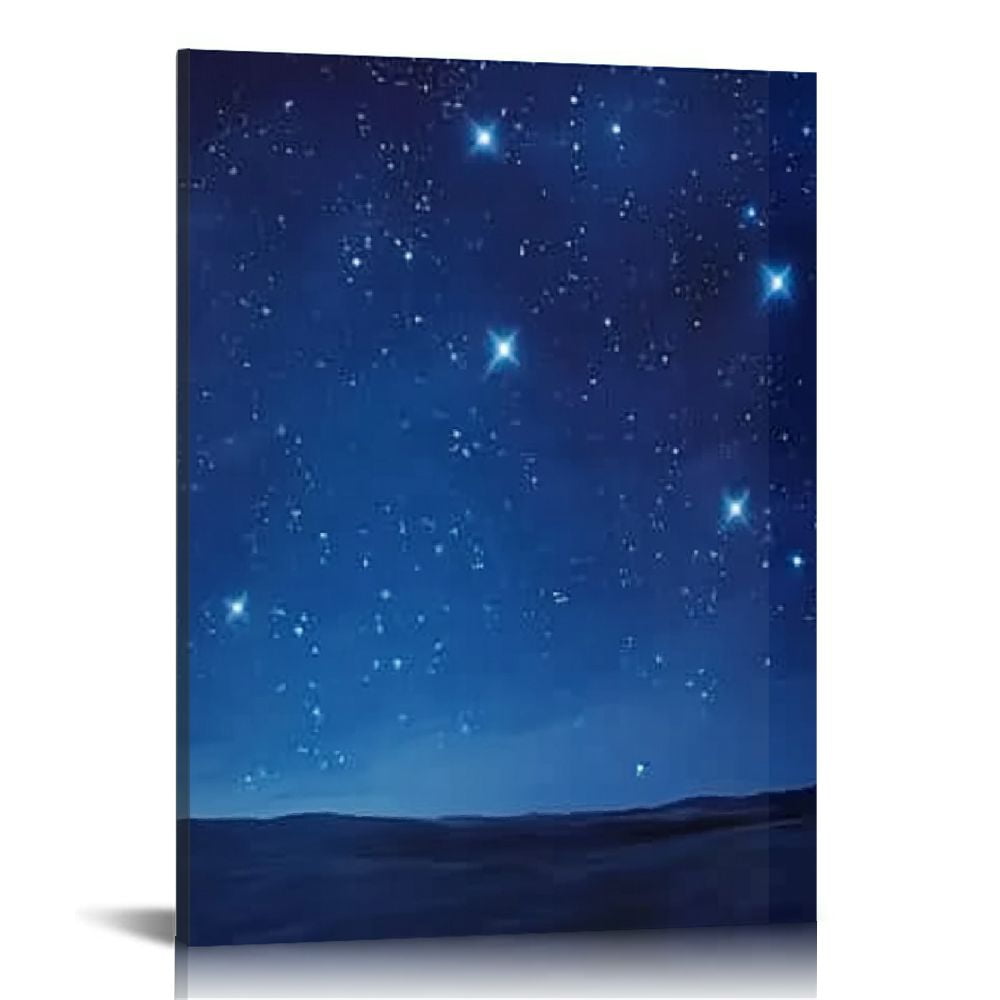 LHONGY Canvas Prints with Planet Universe Space Design - Perfect for ...