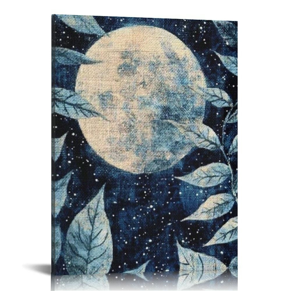 LHONGY Dark Academic Moon Eclipse Wall Art William Poster Morris Forest ...