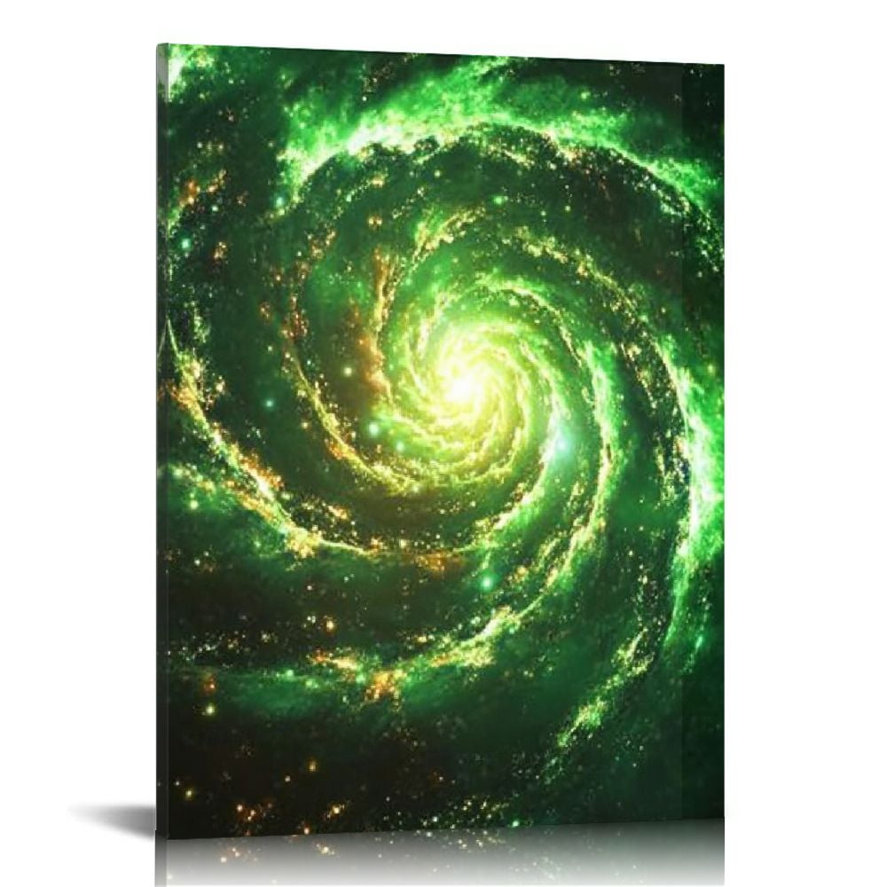 LHONGY Fantastic Nebula Galaxy Wall Decals Glow in The Dark, Universe Starry Sky Wall Art for ...