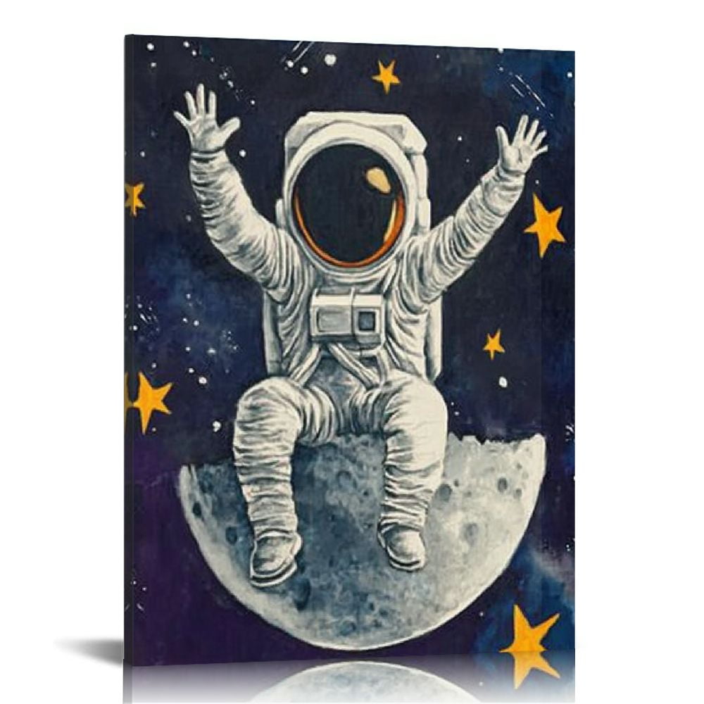 LHONGY Outer Space Posters for Boys Room Decor Girls Bedroom Wall Art ...