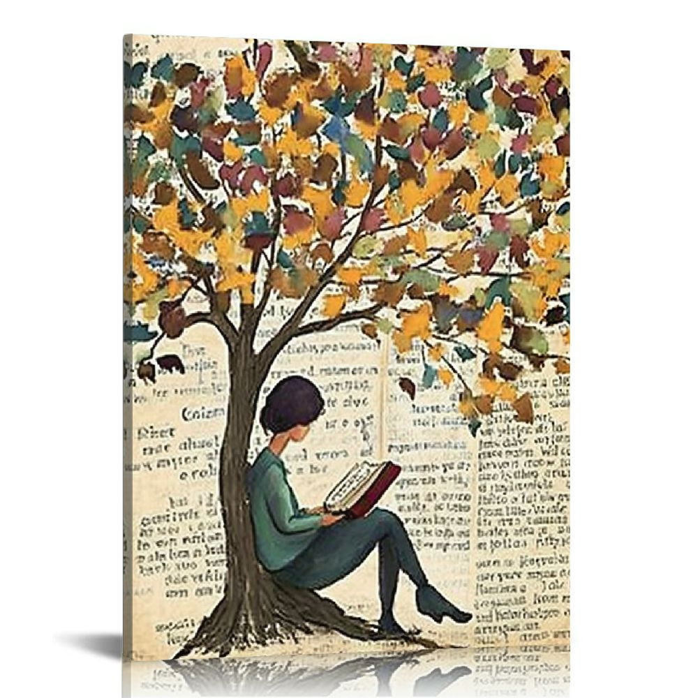 LHONGY Reading Will Take You Everywhere Sign - Vintage Decor Girl ...