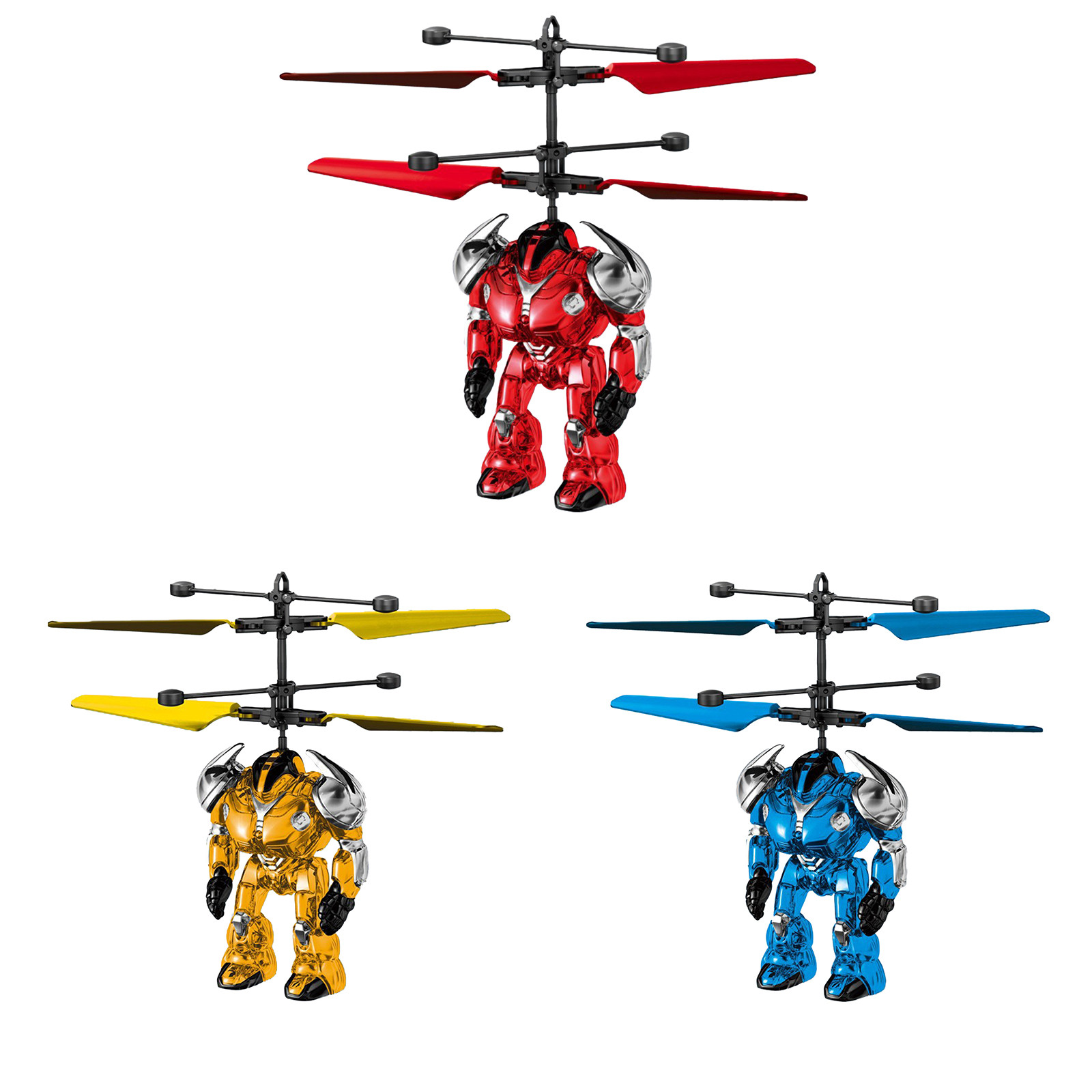 LHOO Gesture Sensing Mecha Aircraft, Drones Toys for Ages 8-13 USB ...
