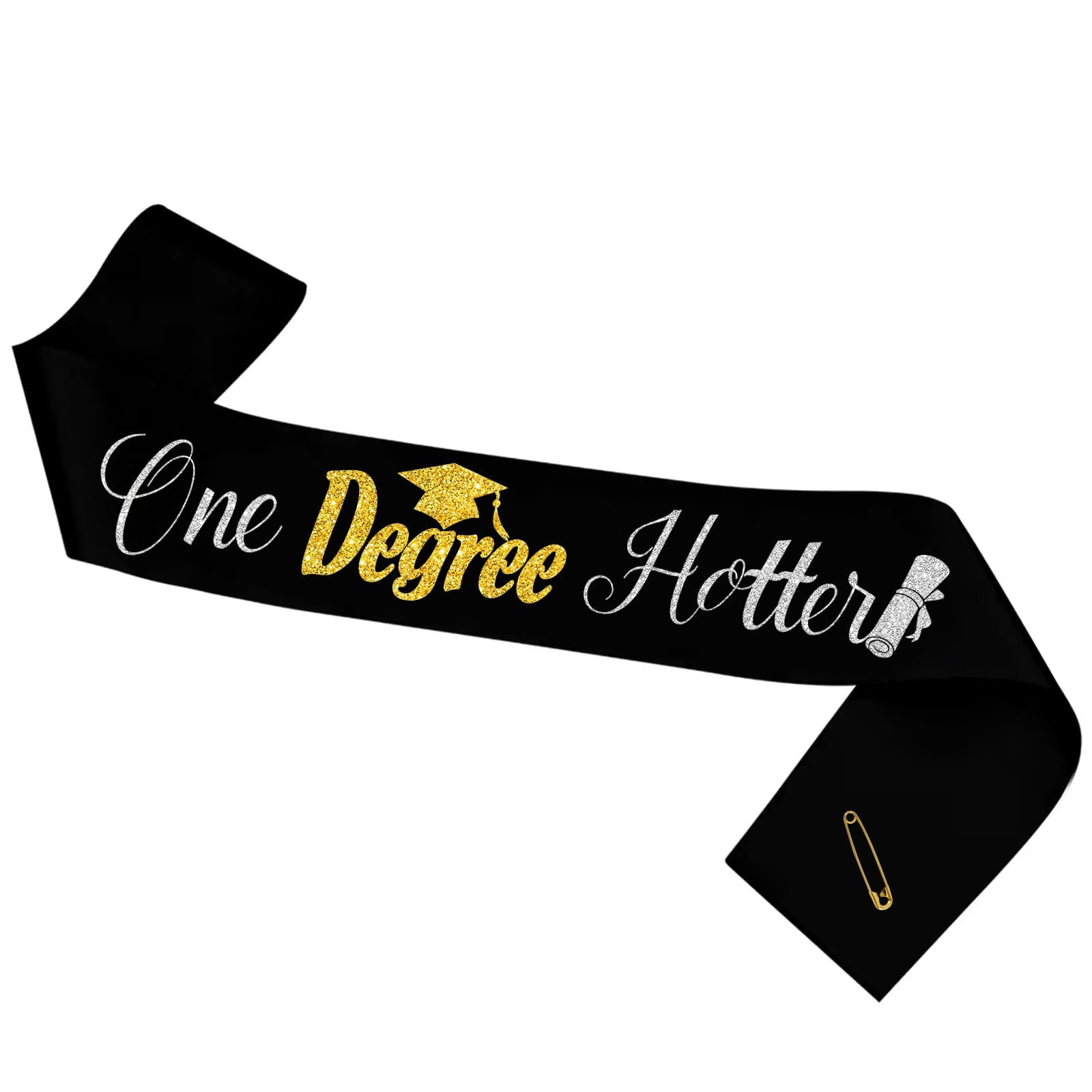 LHPYQ One Degree Hotter STF9 Graduation Sash, Senior Sash, Class of ...
