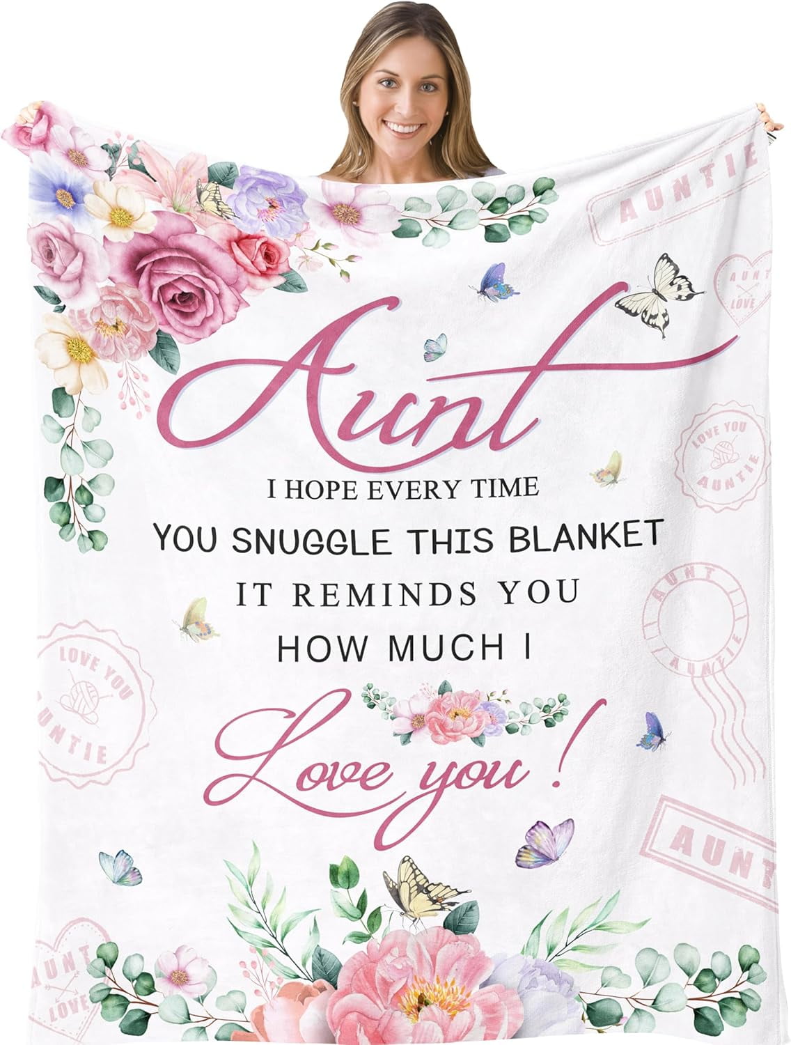 LHSHID Aunt Gifts Gifts for Aunts from Niece Aunt Birthday Gift Great ...
