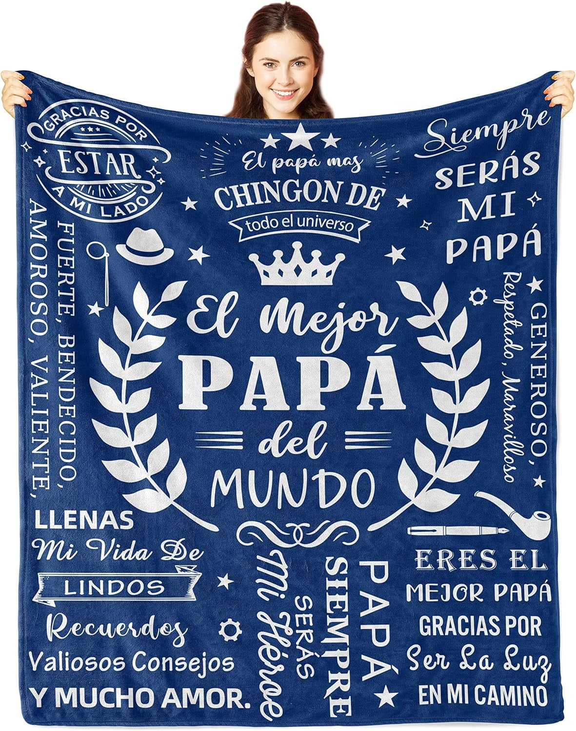 LHSHID Regalos para El Dia Del Padre Gifts for Mexican Dad Throw ...