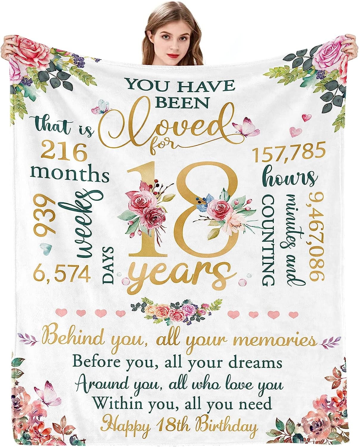 LHSHID Sweet 18th Birthday Gifts Ideas for Girls 18th Birthday ...