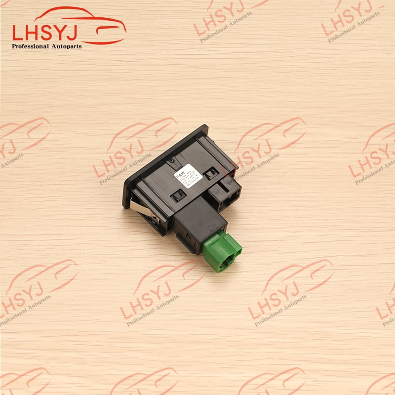 LHSYJ MIB2 USB Carplay Media AUX Socket Switch Install Plug Button ...