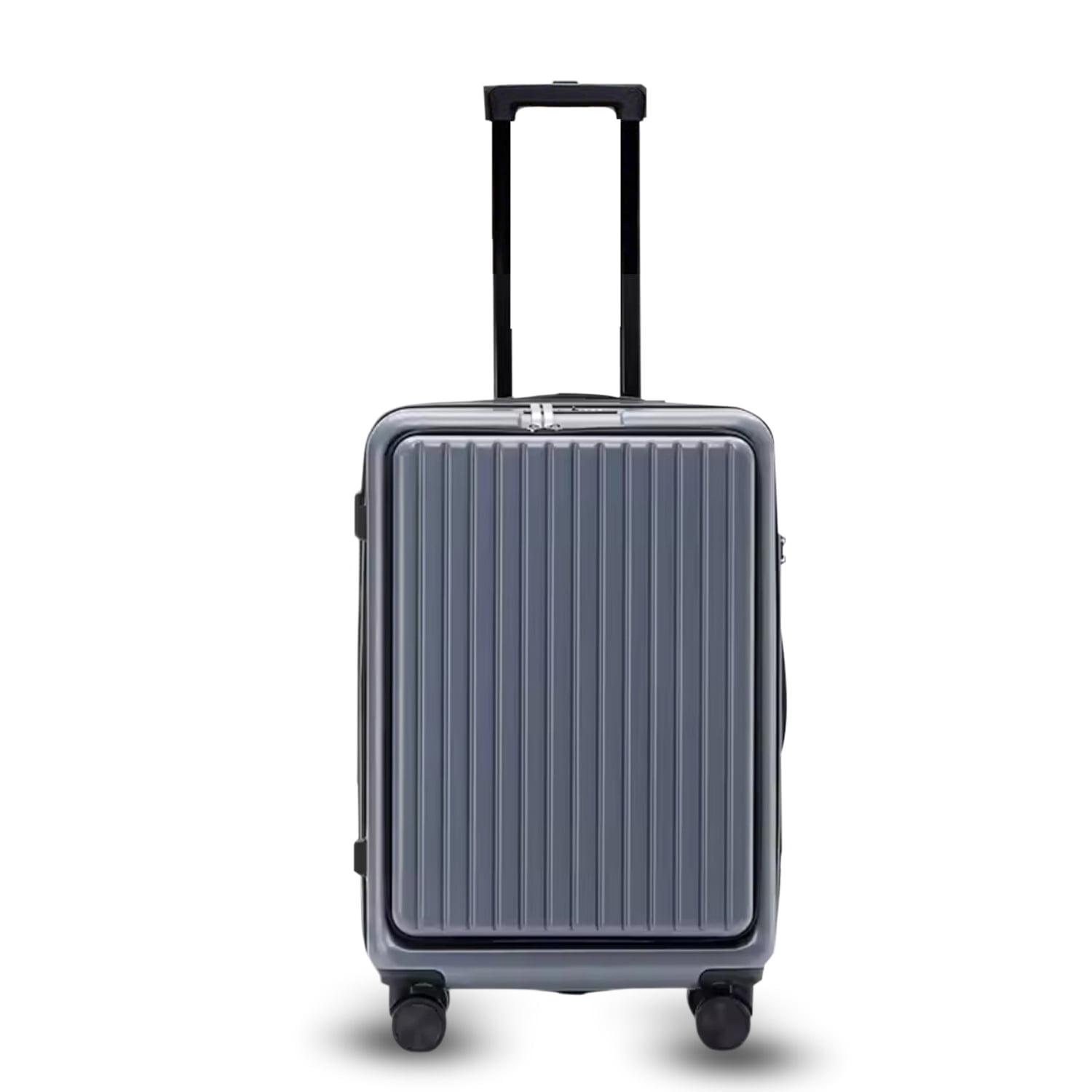 LHUAI, PC Hardside Luggage Suitcase With Spinner Wheels, Telescopic ...