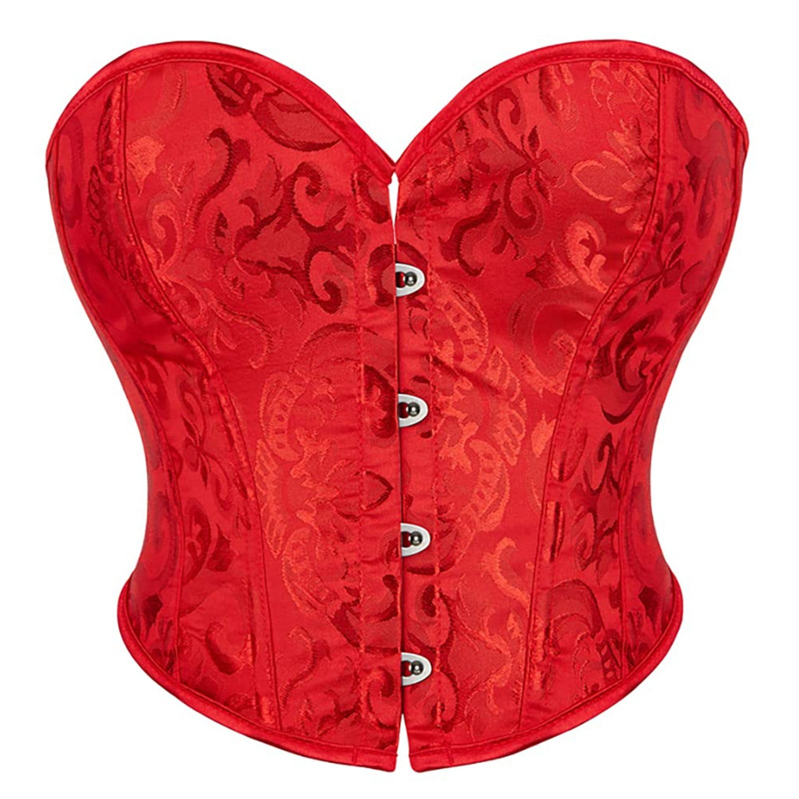 LHVUOA Underbust Corsets for Women Pirate Corsets Shapewear Steampunk ...