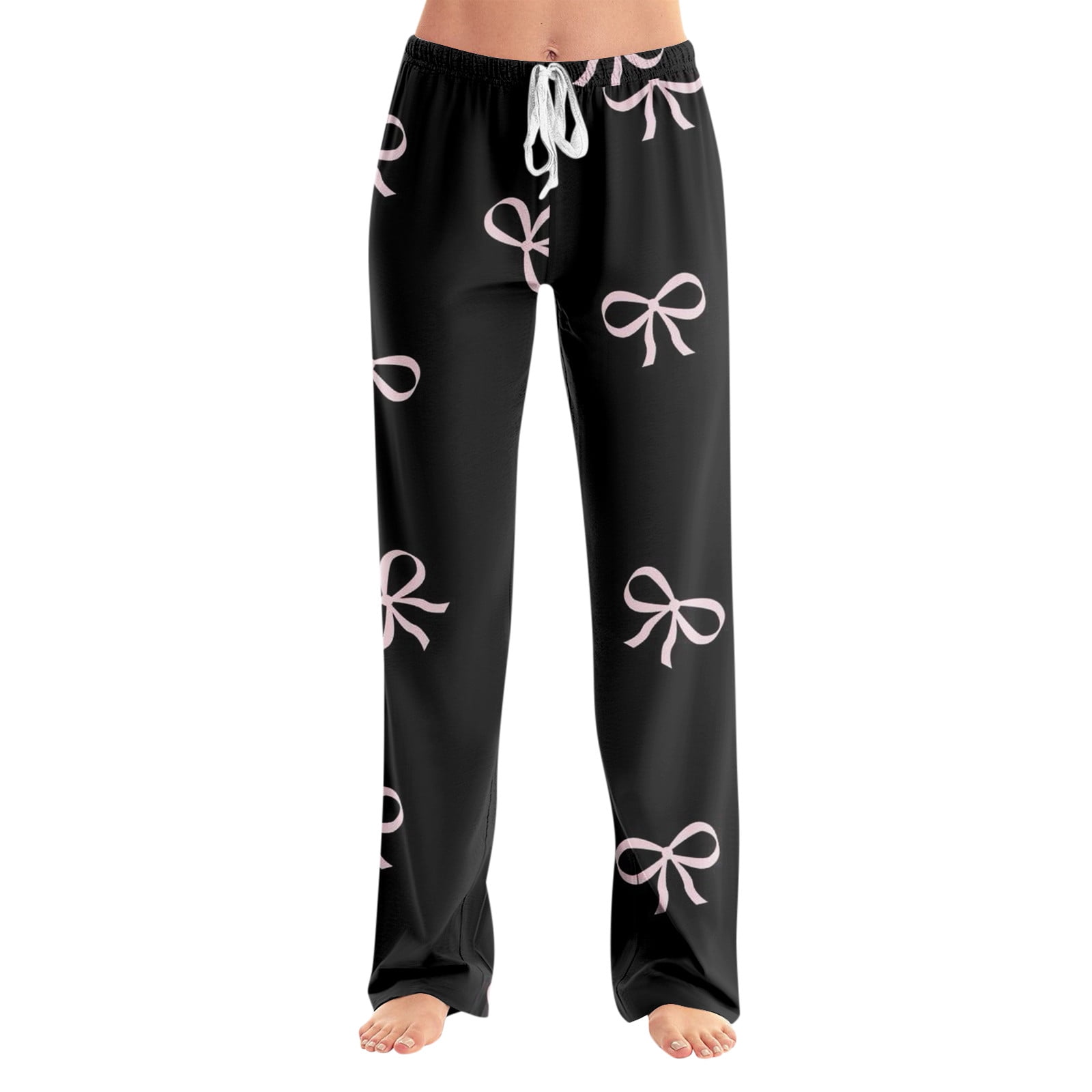 LHVUOA Valentines Heart Pajamas for Women Womens Soft Pajama Bottoms ...