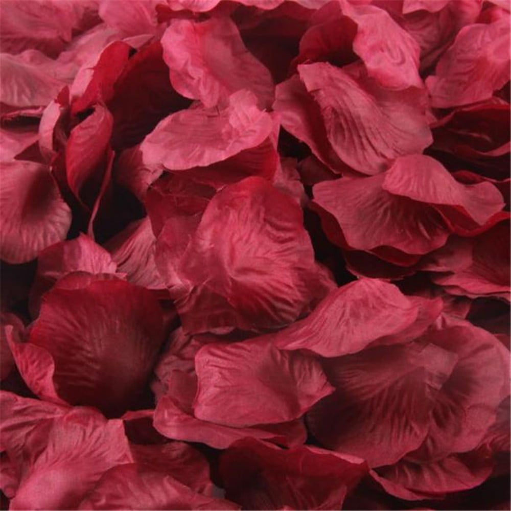 LHWEN 100PC Silk Artificial Rose Petals Wedding Party Decorations ...