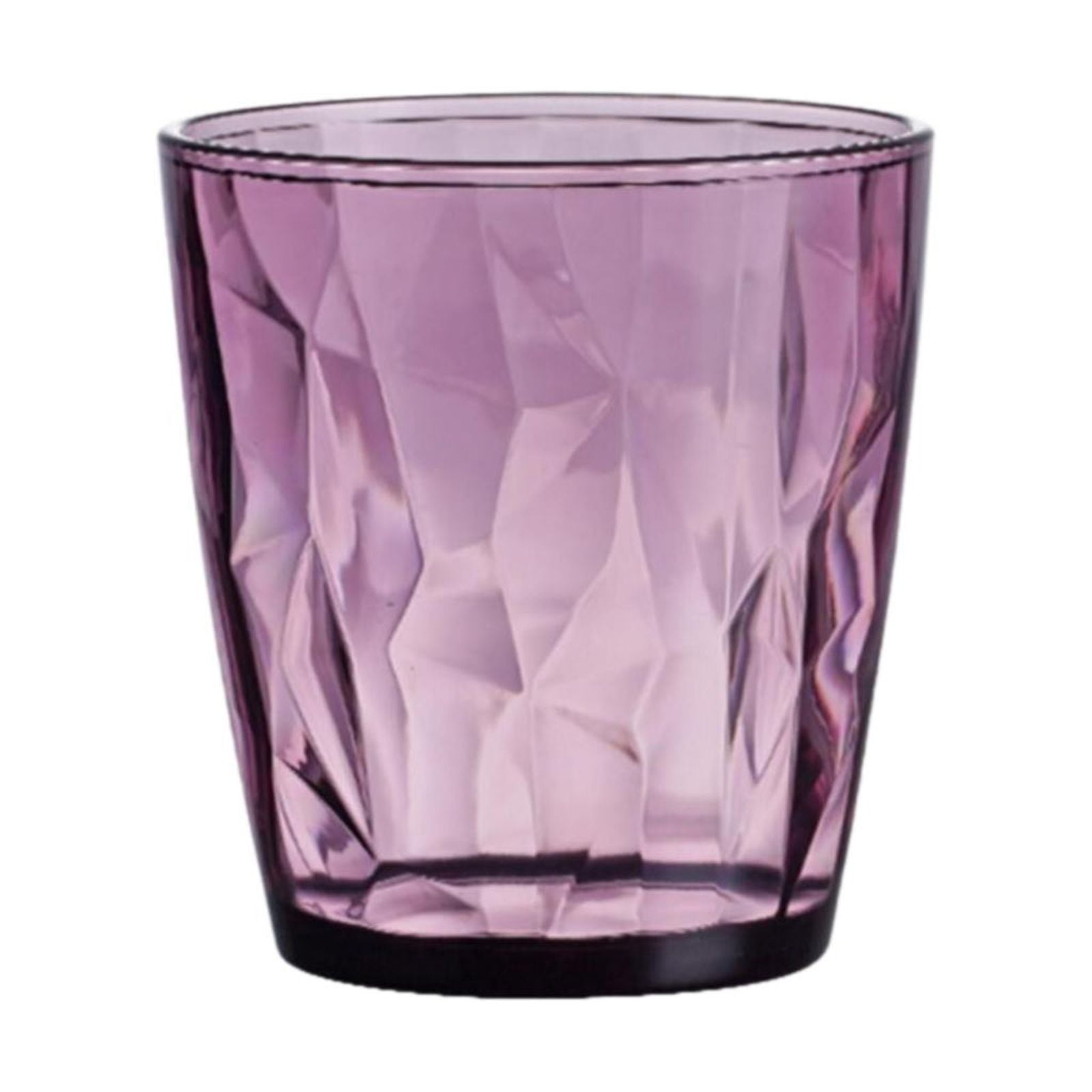 LHWEN 12oz Plastic Tumblers Look Like Glass Dishwasher Acrylic Juice ...