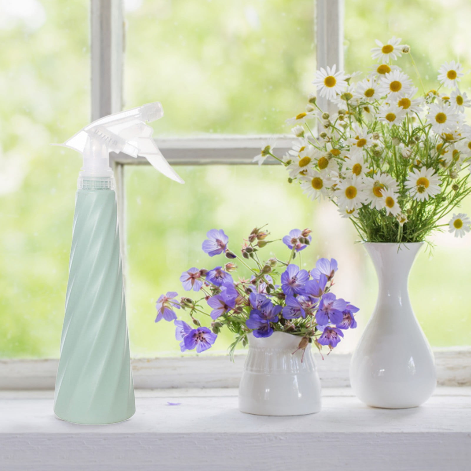 LHWEN Candy Colored Gardening Watering Can Hand Pressed Sprinkling ...
