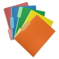 LHWEN Color-Coded File Folders for School and Business Letter Size Two ...