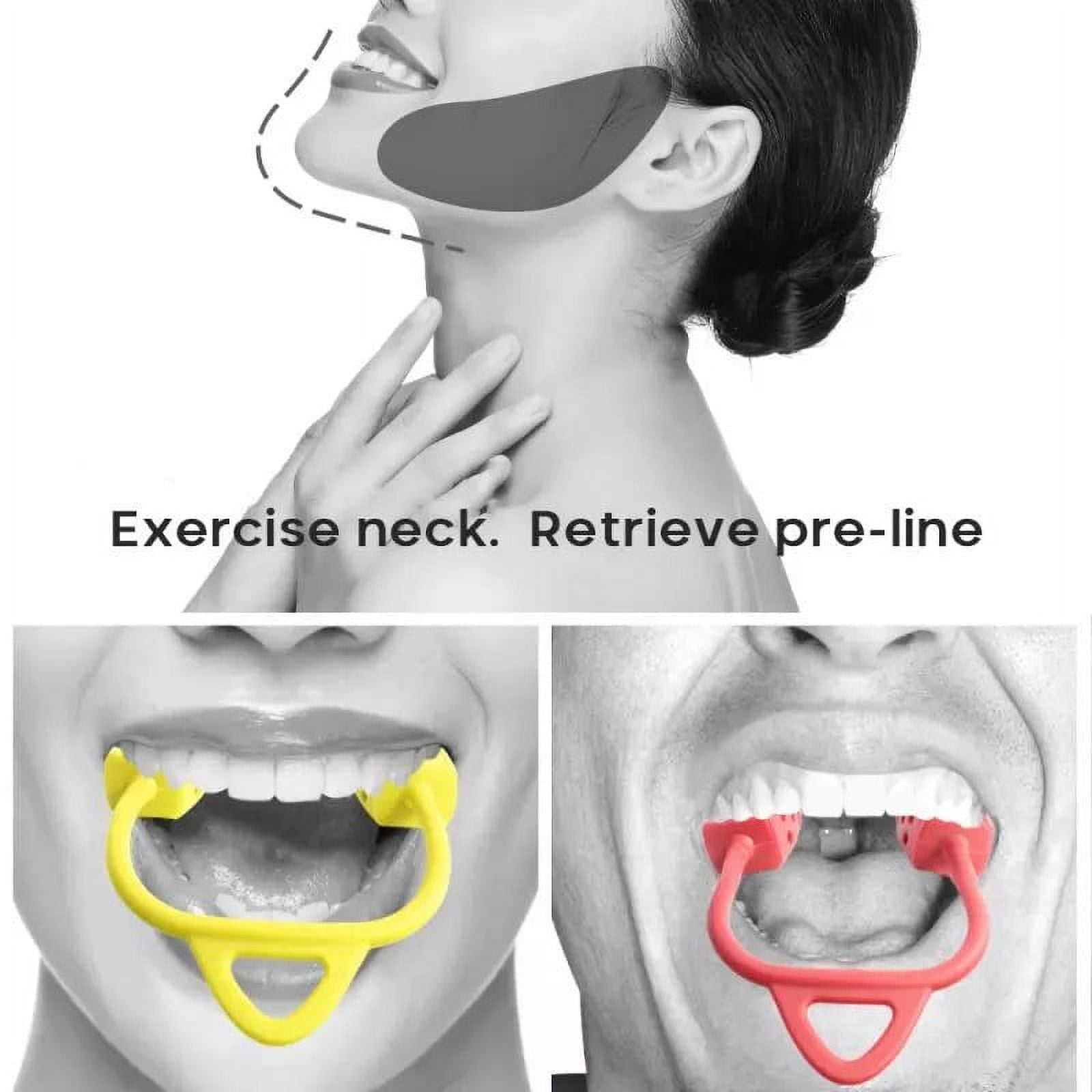 LHWEN Exercise Silicone Face Exerciser Chew Slim Face Facial Slimmer ...