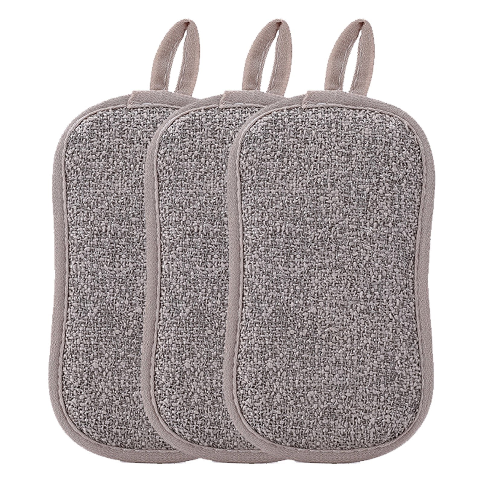 LHWEN Water Absorbent Double Sided Dishwashing Sponge Wiper Kitchen ...