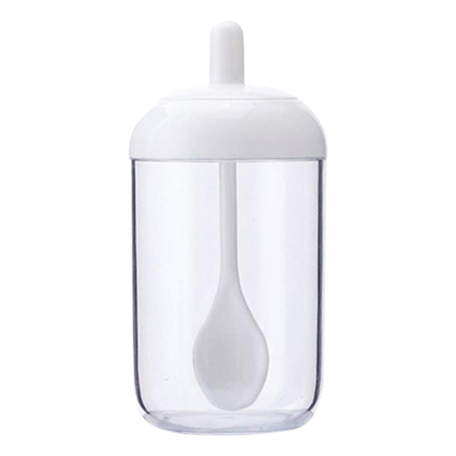 LHWEN Plastic Kitchen PP Condiment Containers with Lids Set of Storage ...