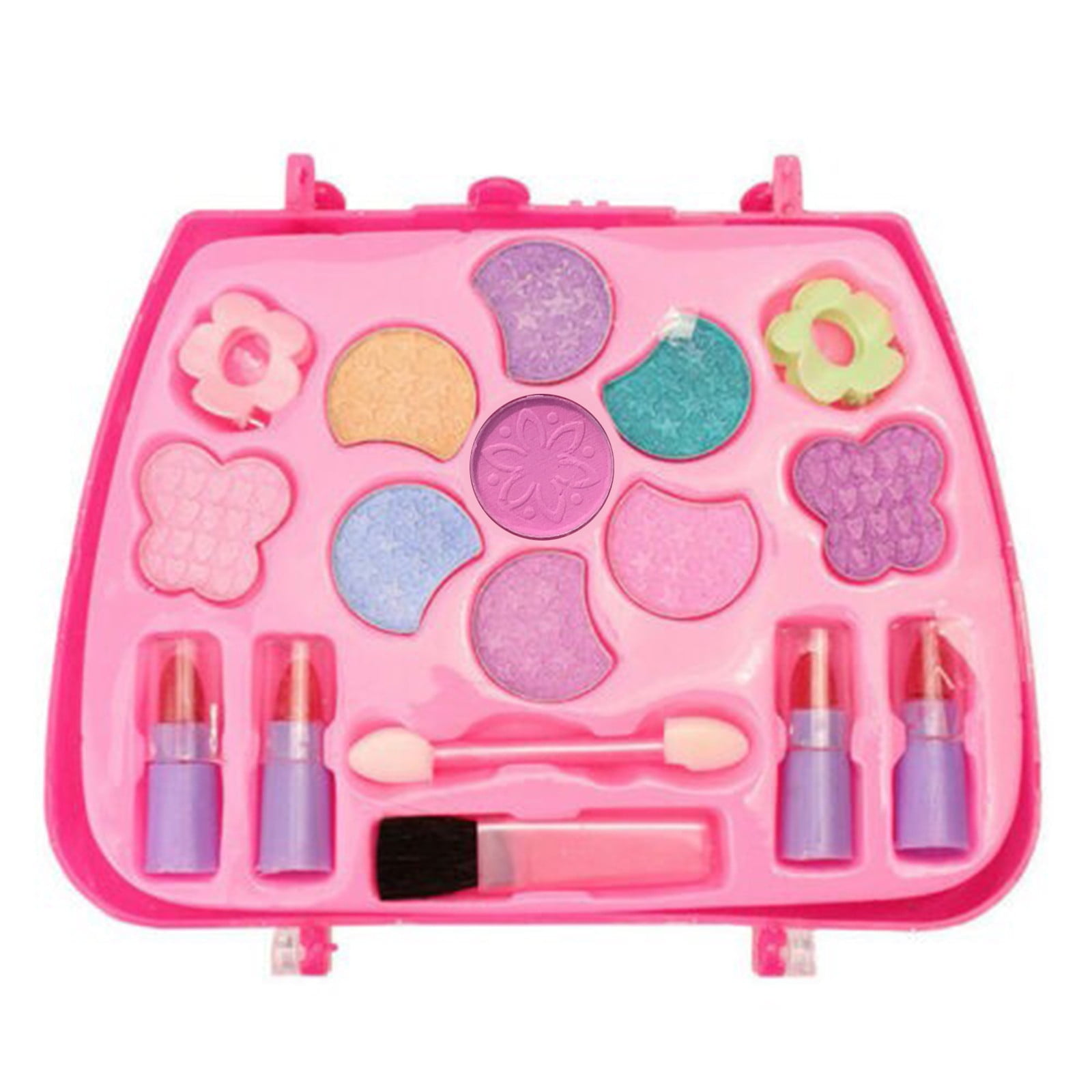 LHWEN Pretend Play Cosmetic Makeup Toy Set Kit for Little Girls Kids ...