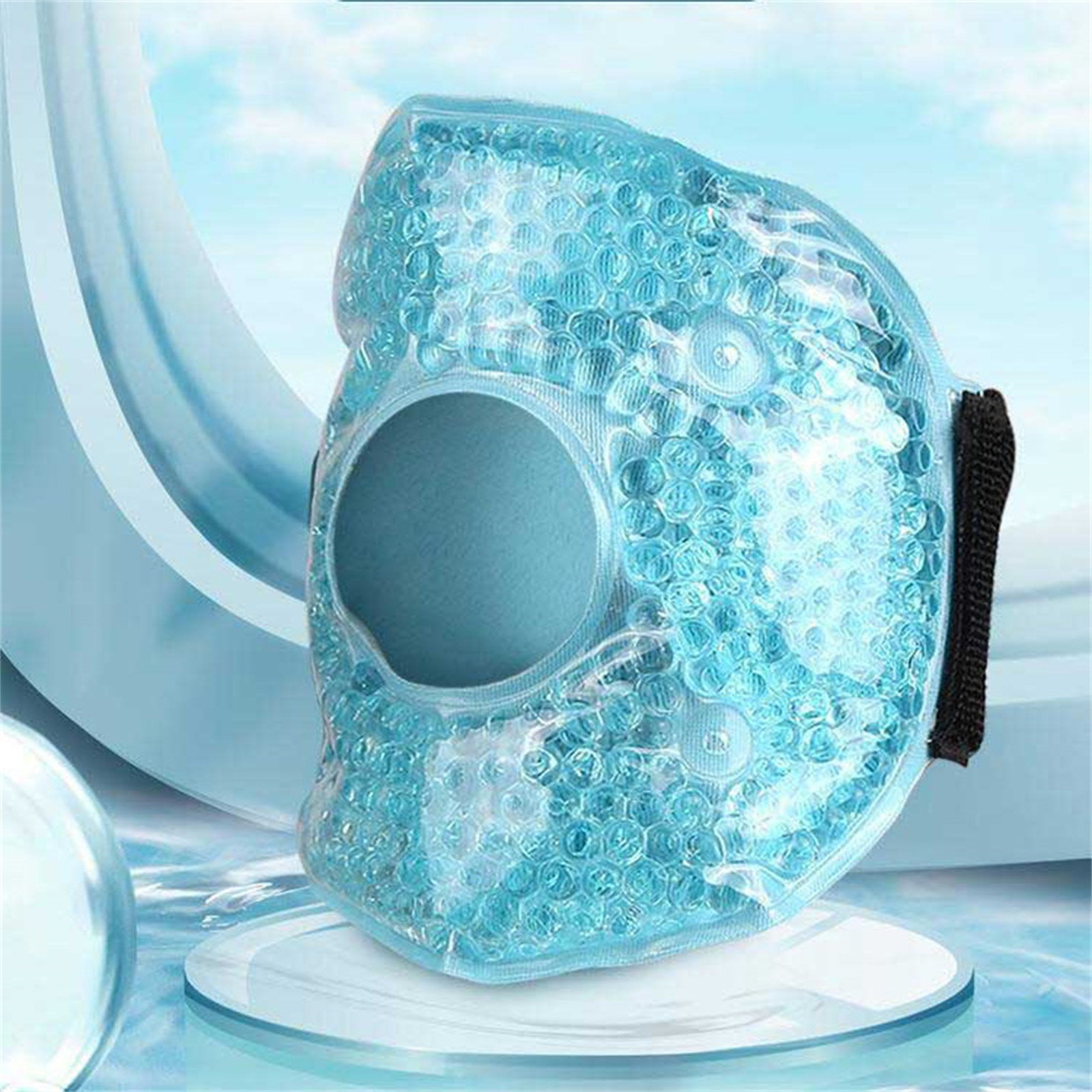 LHWEN Reusable Knee and Elbow Gel Cold & Hot Pack with Elastic Straps ...