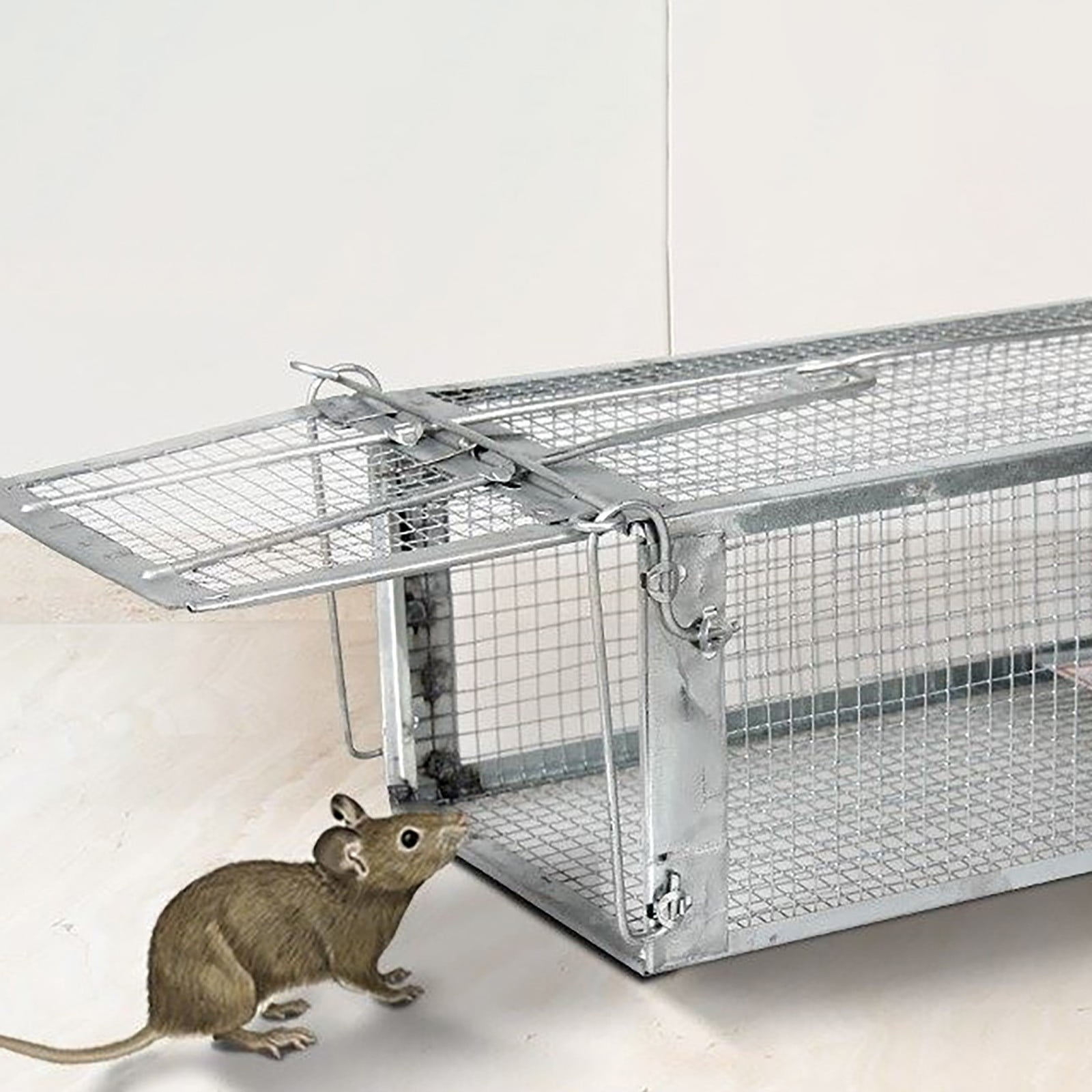 LHWEN Reusable Metal Rodent Trap Safe For Children And Pets Sensitive ...