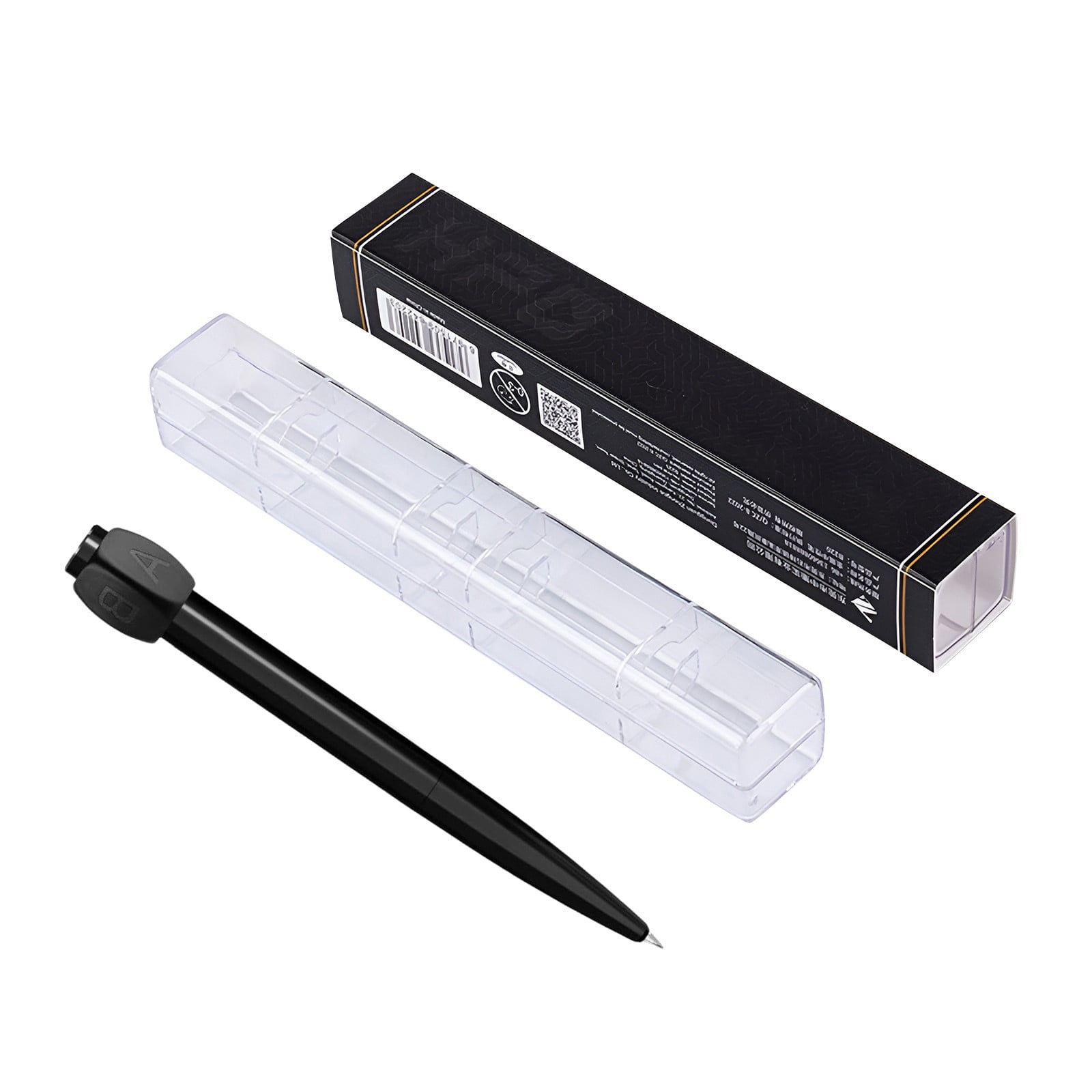 LHWEN Rotatable Black Gel Pen Fine Tip Smooth Writing Anxiety Exam ...