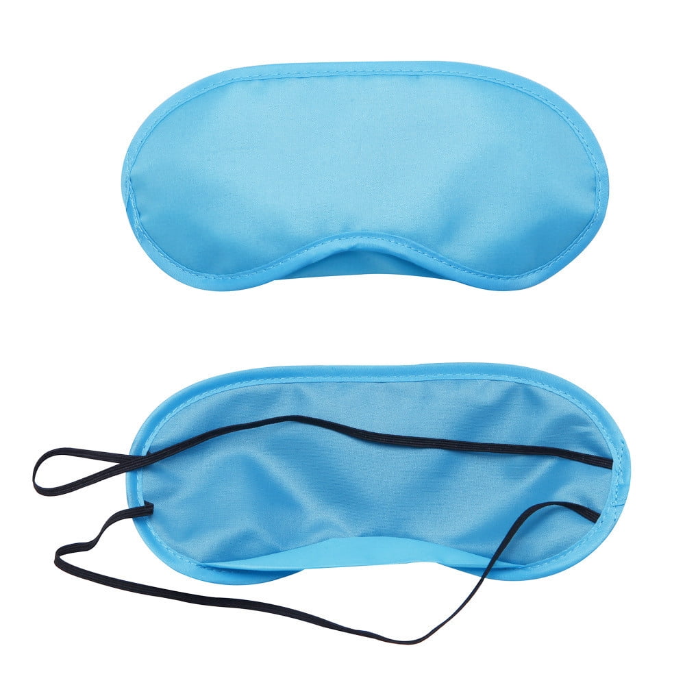 LHWEN Silk Sleep Eye Padded Shade Cover Travel Relax Aid Hypo ...