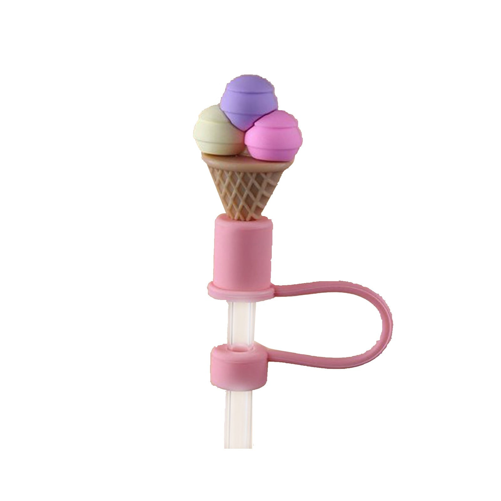 LHWEN Soft Silicone Set with Dust Cover 8mm Diameter Includes Glass and ...