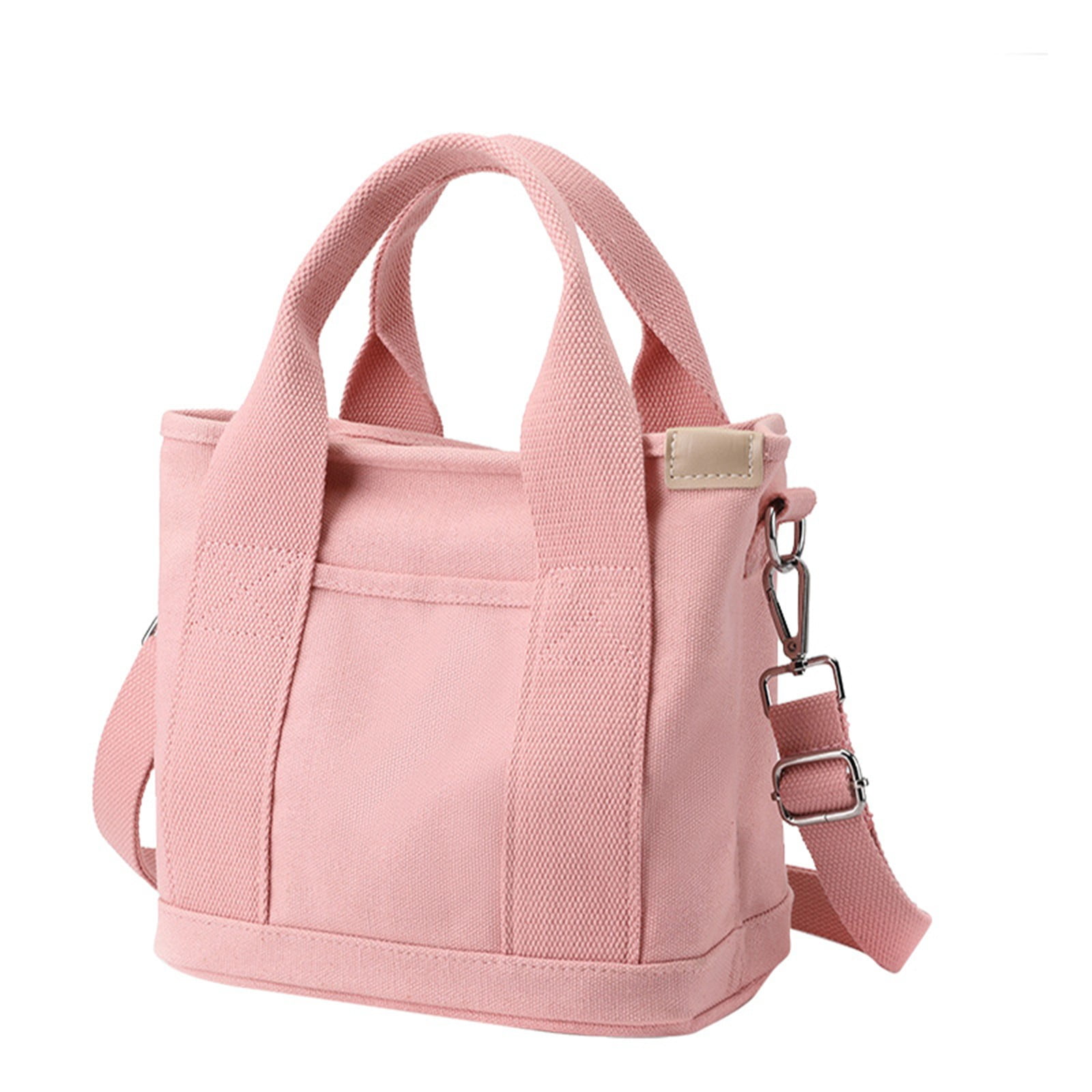 LHWEN Tote Handbag Canvas Tote Bag for Women Small Satchel Bag with ...
