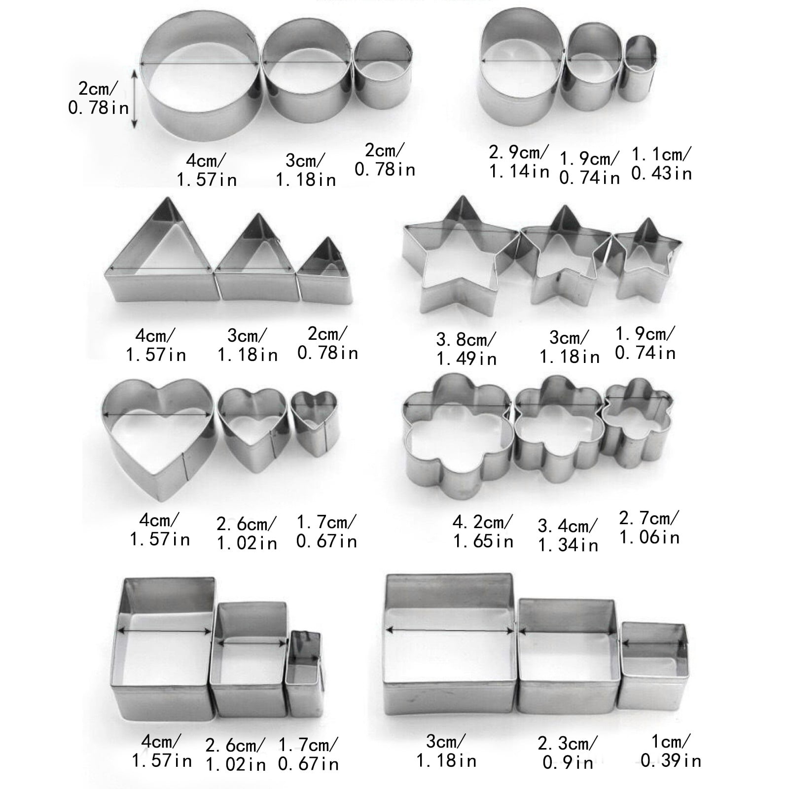 LHWGJQY Baking Ware New Baking Tool 24 PCS Stainless Steel Halloween ...